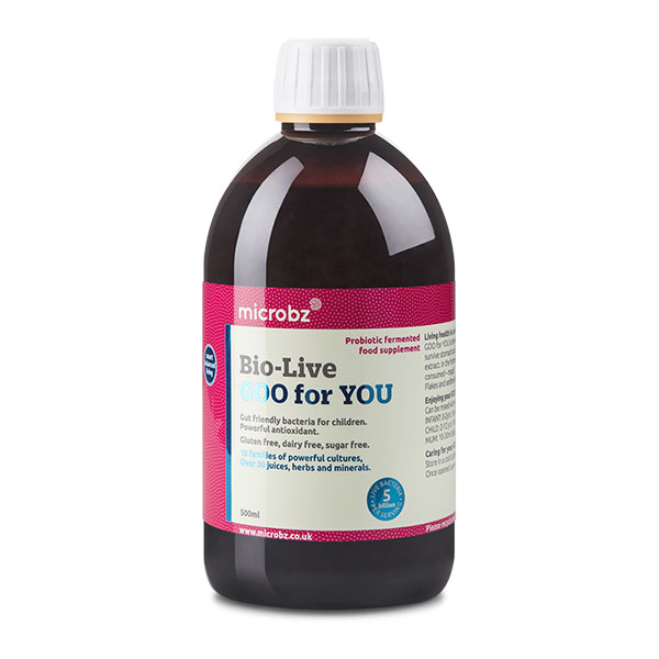 Bio-live Goo for you, fermented drink for children